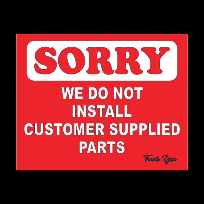 Sorry Sold Out Sign
